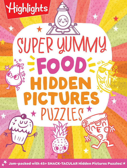 Super Yummy Food Hidden Pictures Puzzles — Nature's Workshop Plus