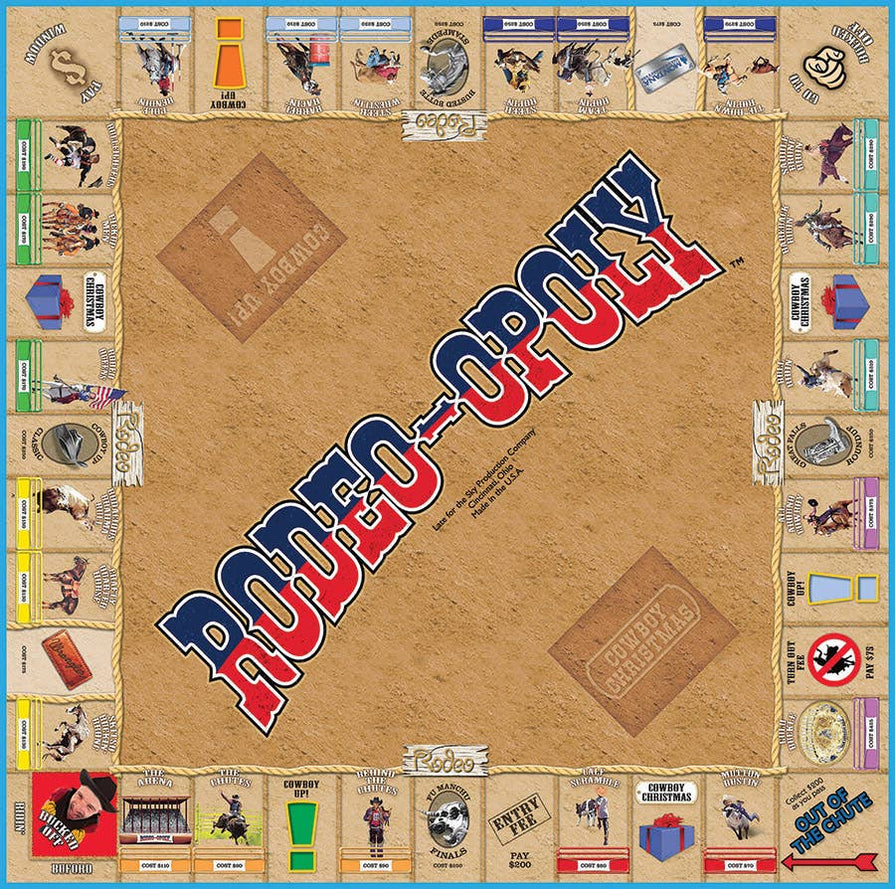 Rodeo-Opoly Board Game — Nature's Workshop Plus