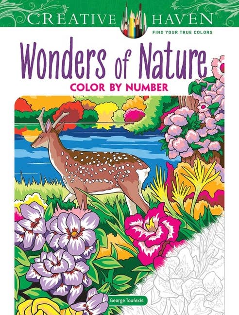 Wonders of Nature Color by Number — Nature's Workshop Plus