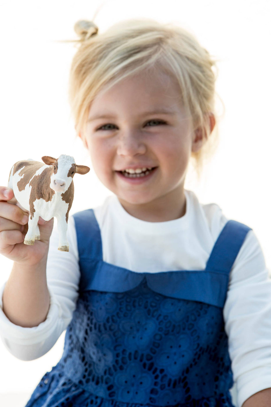 Simmental Cow Farm Animal Toy — Nature's Workshop Plus