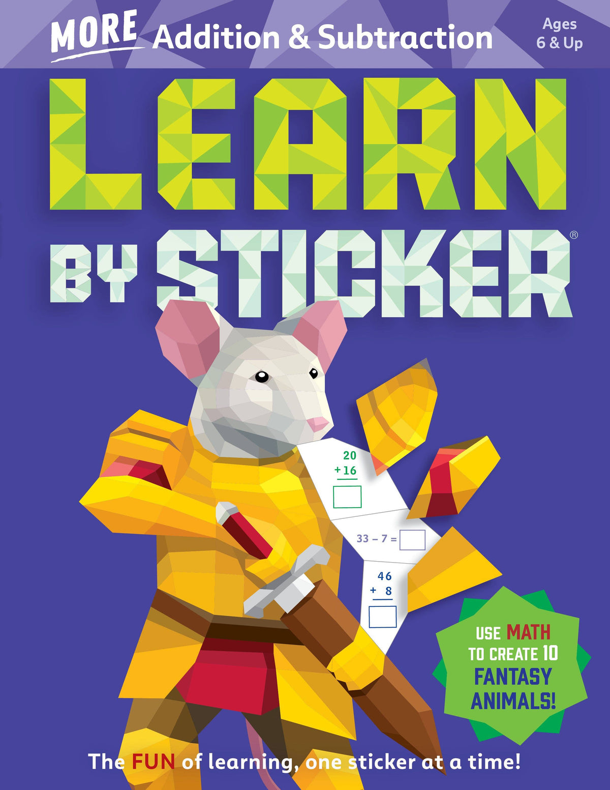 Learn by Sticker: More Addition & Subtraction — Nature's Workshop Plus