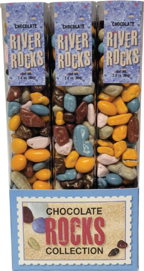 Chocolate Colorful Candy River Rocks — Nature's Workshop Plus