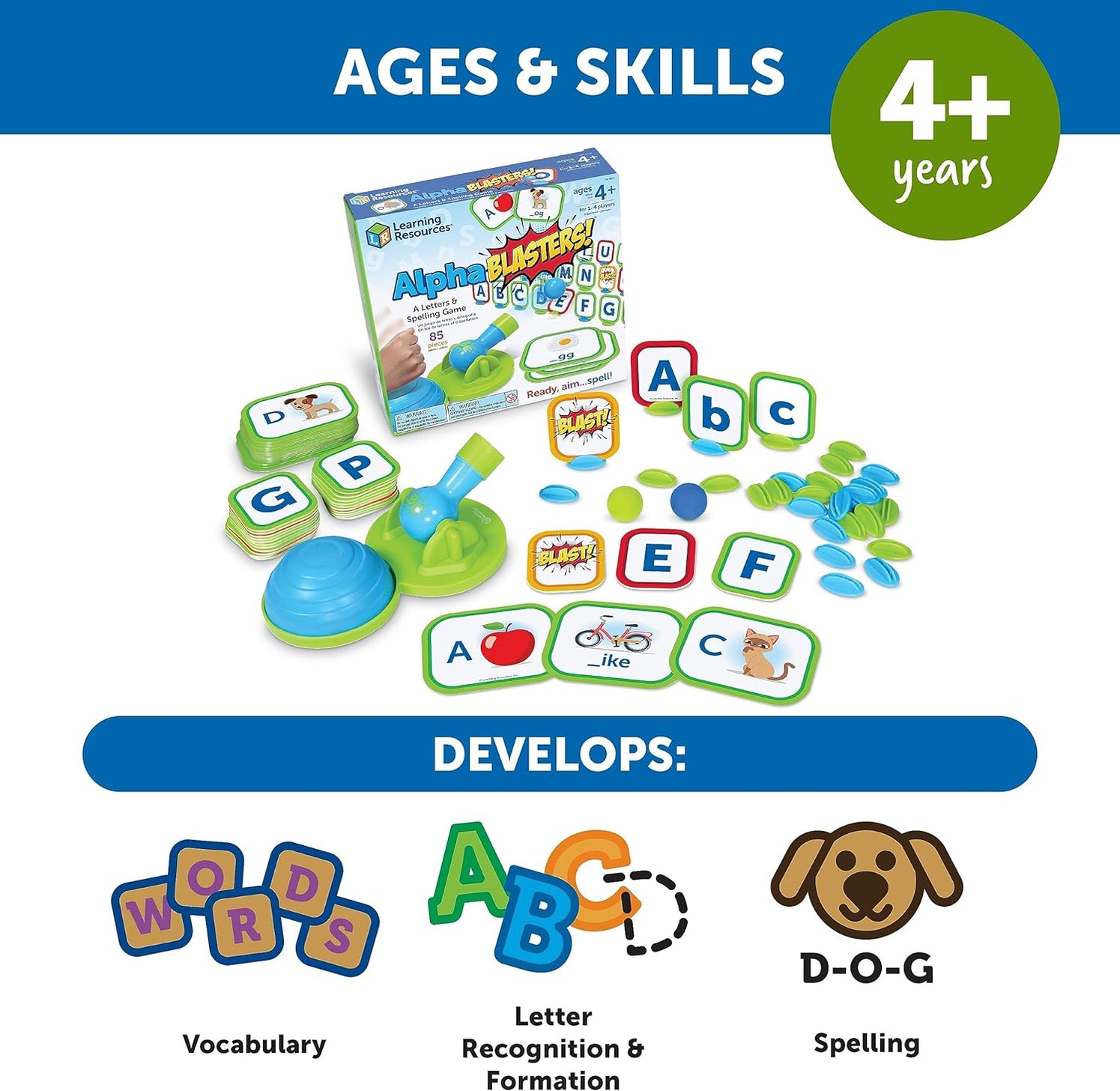Alphablast! Letter & Spelling Game — Nature's Workshop Plus