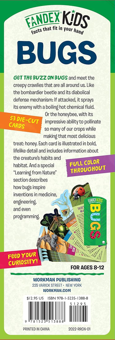 Bugs Fandex - Explore Amazing Facts About Insects — Nature's Workshop Plus