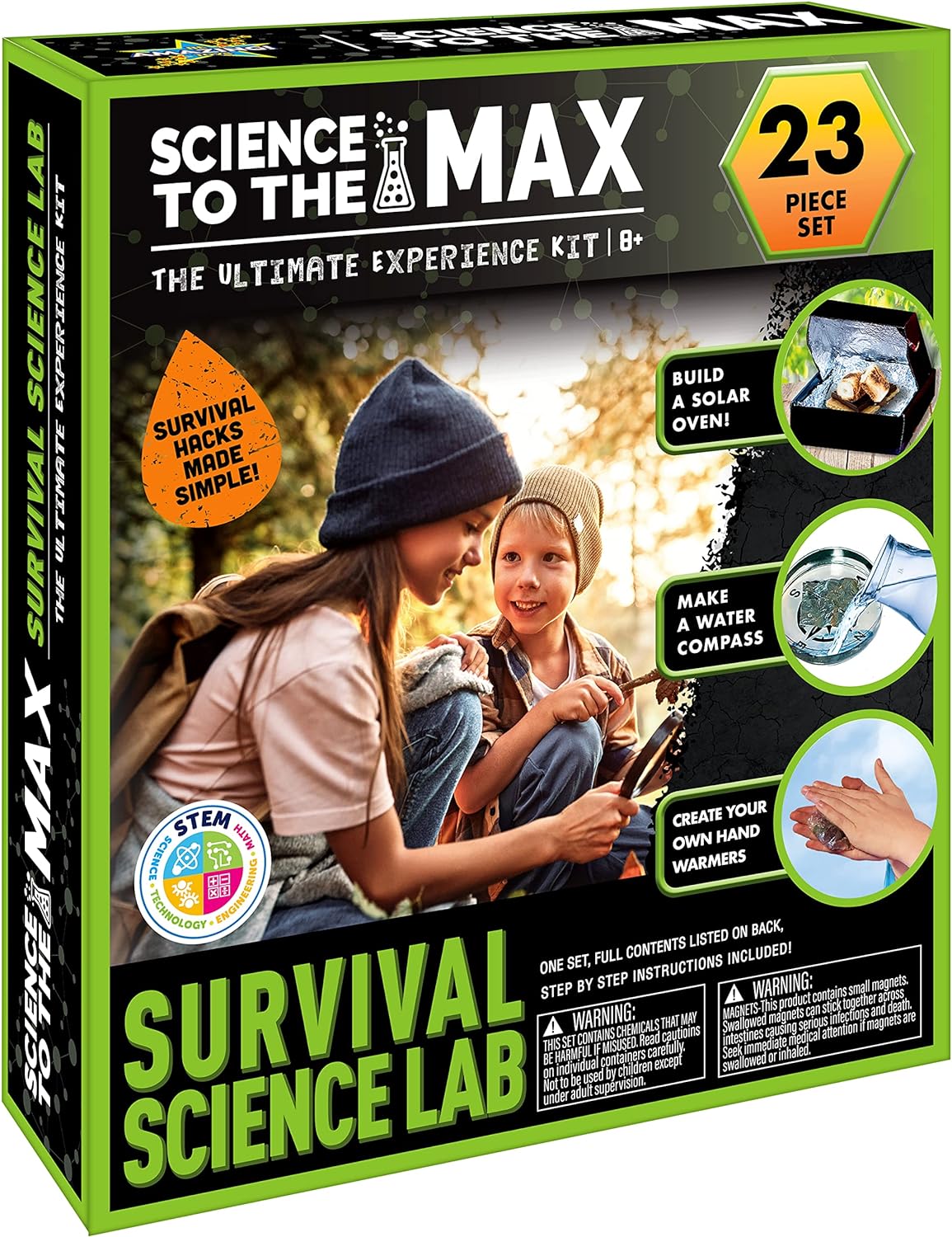 Survival Science Lab - Essential outdoor survival science experiments ...