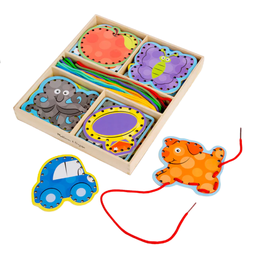 Alphabet Lacing Cards — Nature's Workshop Plus