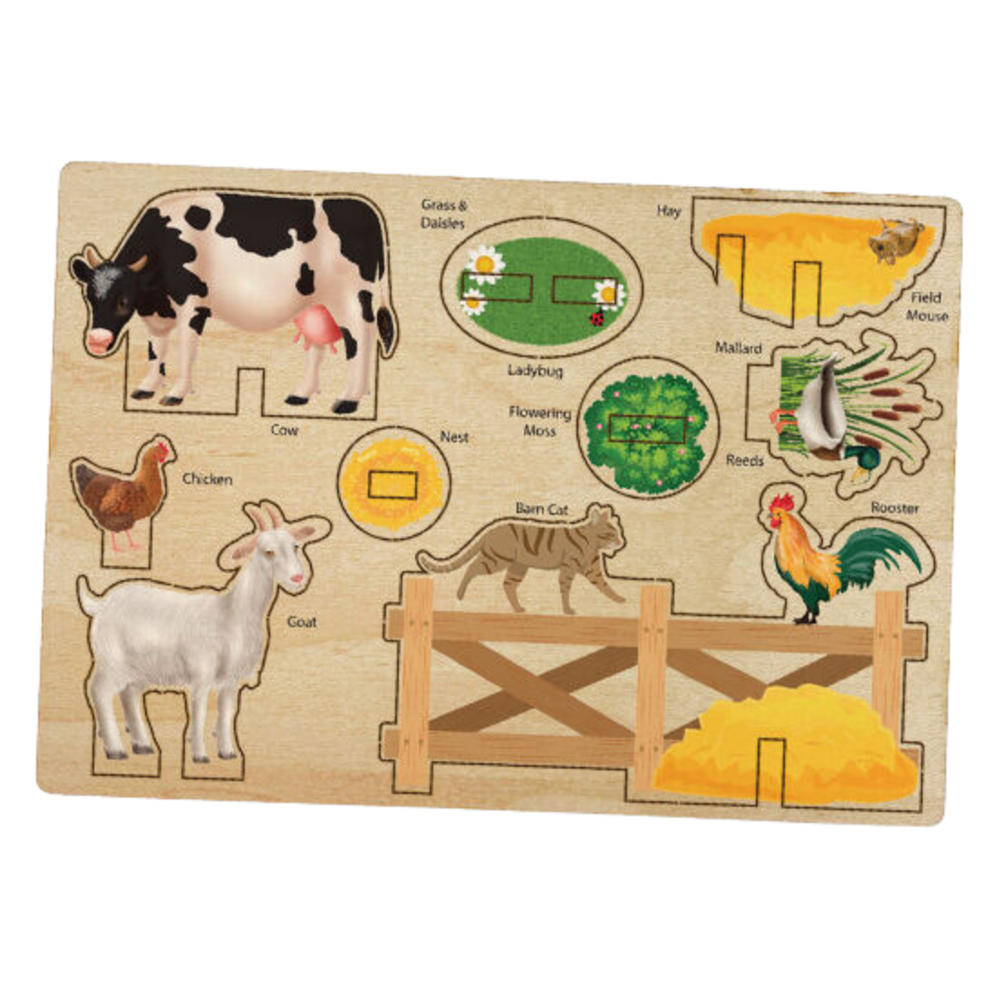 Farm Life Wood Pop-Outs — Nature's Workshop Plus