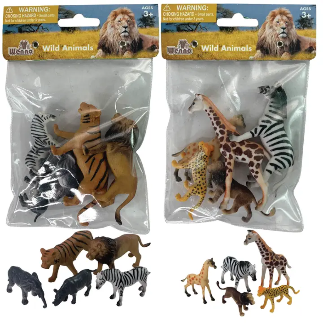 Assorted Wild Animals Bagged — Nature's Workshop Plus