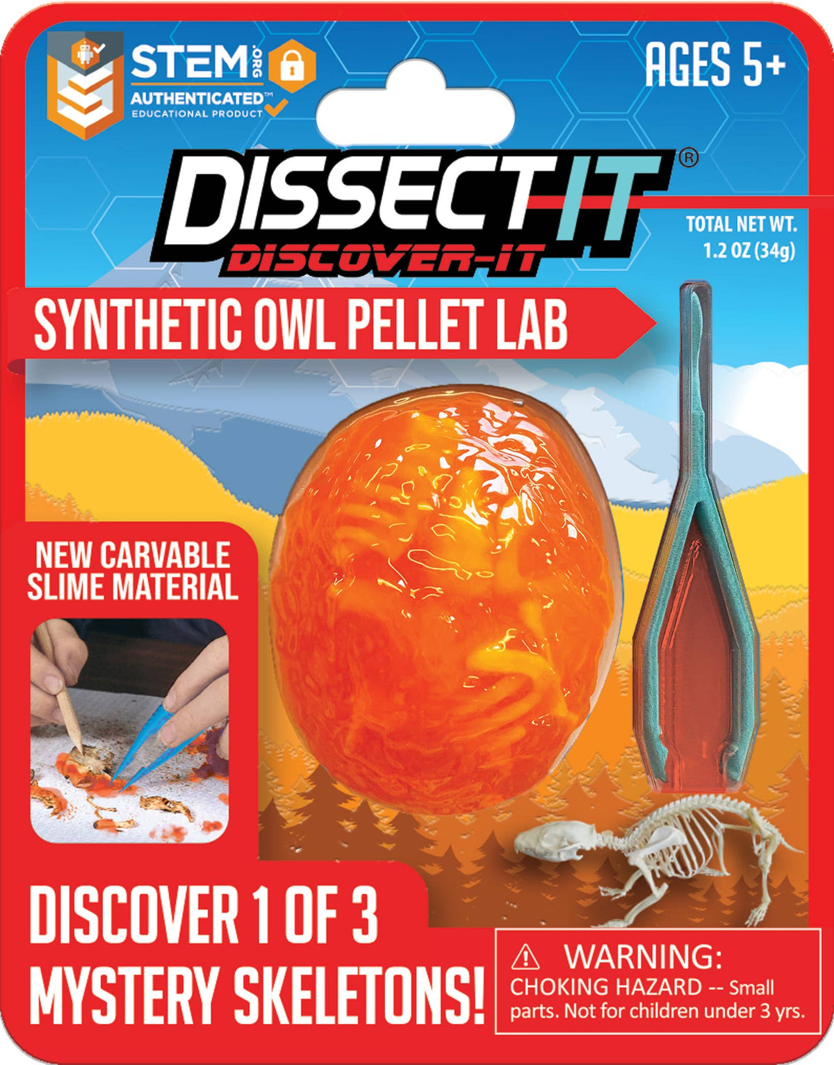 Discover-It Dissect It Owl Pellet Lab — Nature's Workshop Plus