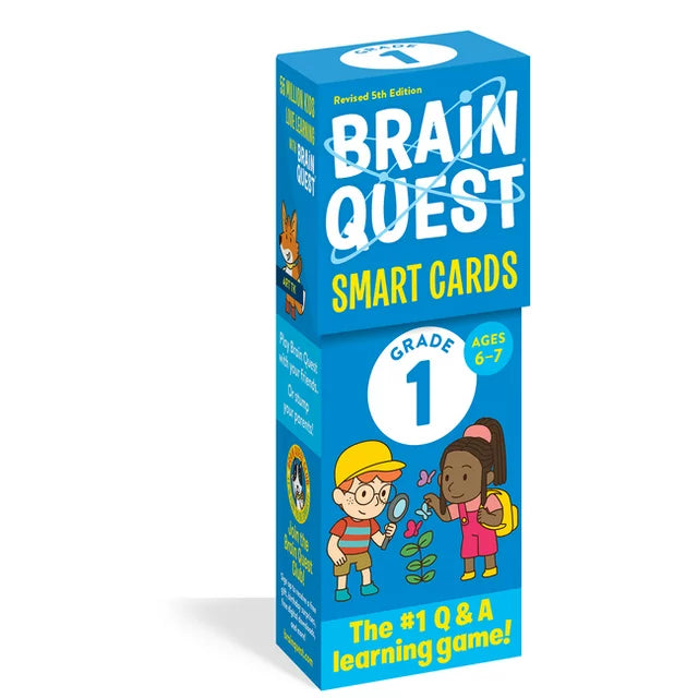 Brain Quest Grade 1 - Study Cards 5th Edition — Nature's Workshop Plus