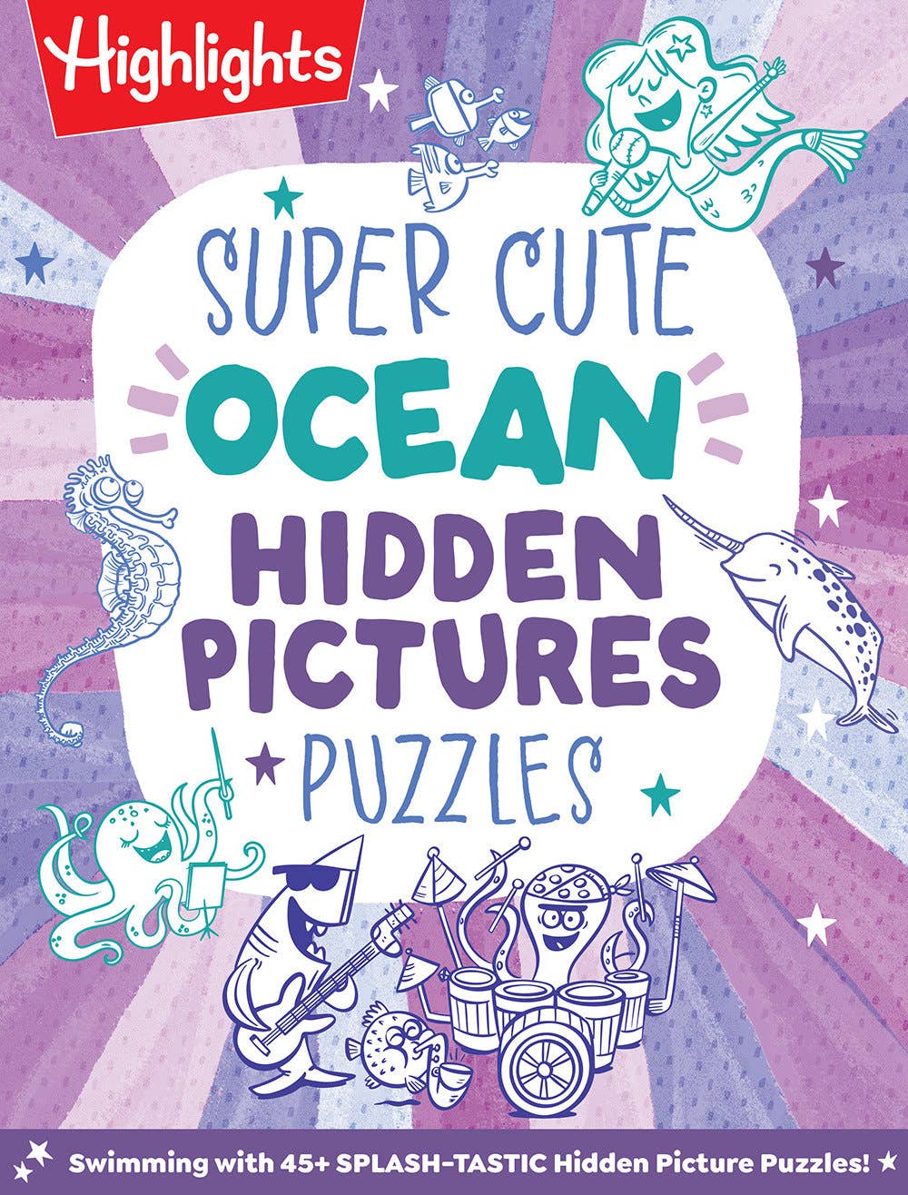 Ocean Super Cute Hidden Pictures Puzzles — Nature's Workshop Plus
