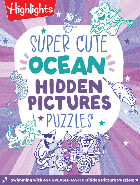 Ocean Super Cute Hidden Pictures Puzzles — Nature's Workshop Plus