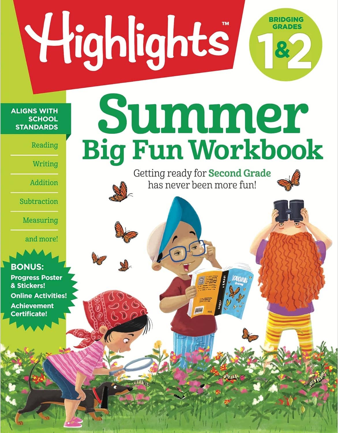 Bridging Grades 1 & 2 Summer Workbook — Nature's Workshop Plus