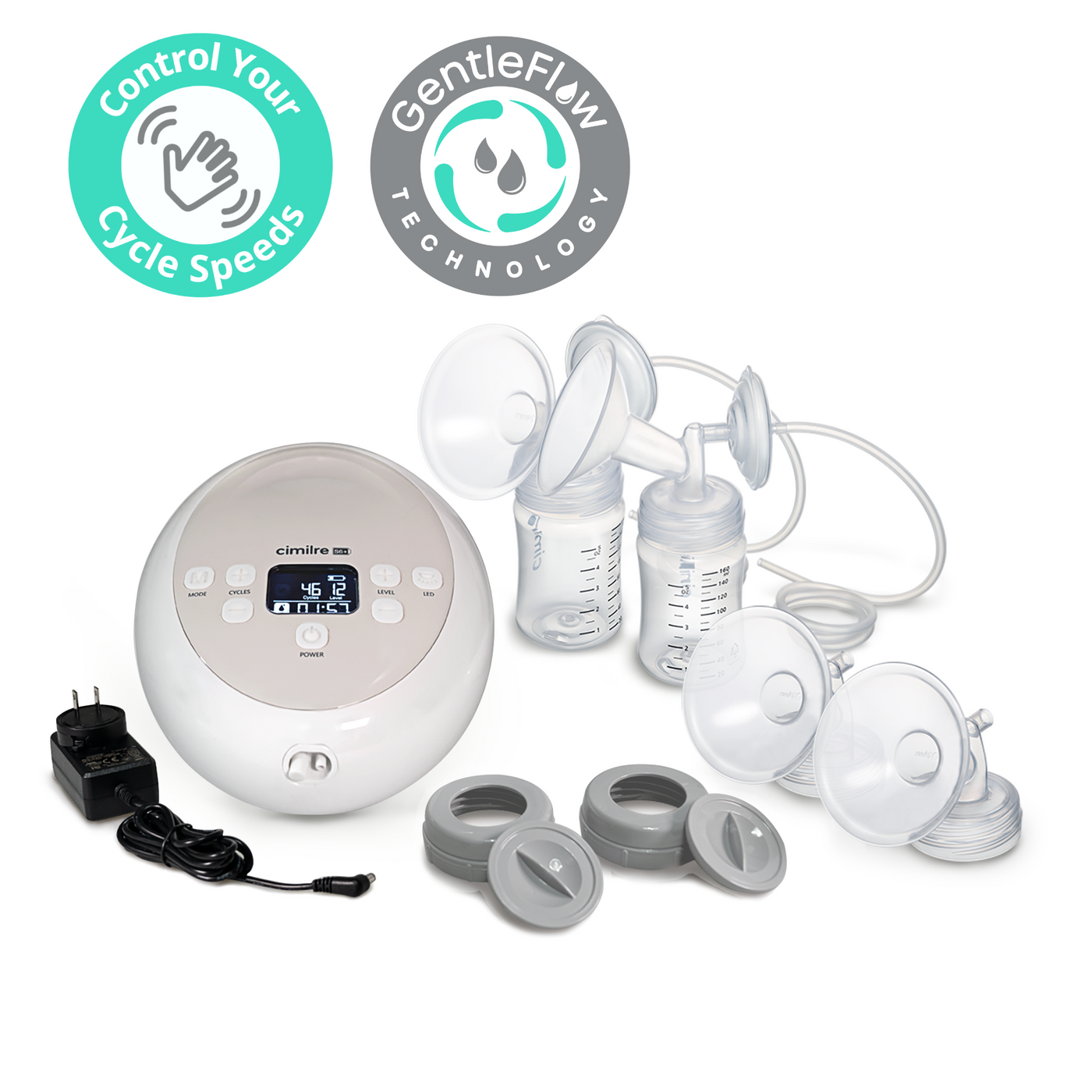 S6+ Adjustable Rechargeable Breast Pump — Nature's Workshop Plus