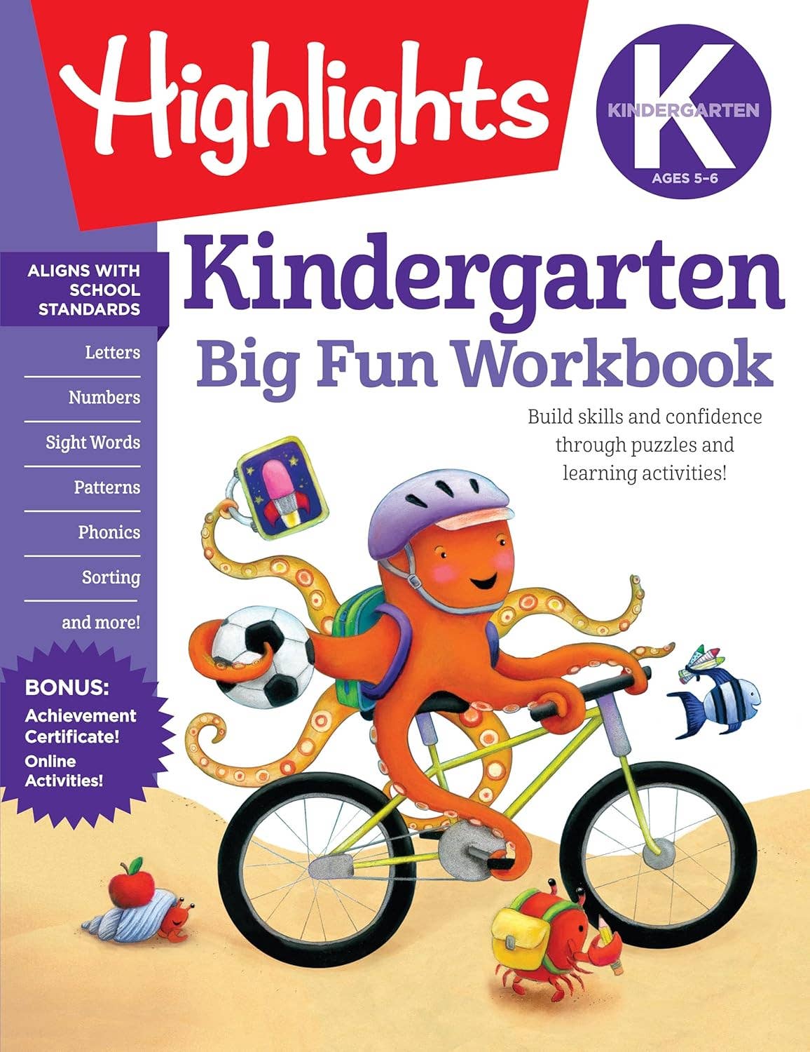 Kindergarten Big Fun Workbook — Nature's Workshop Plus