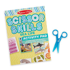 Sea Life Scissor Skills Activity Pad — Nature's Workshop Plus