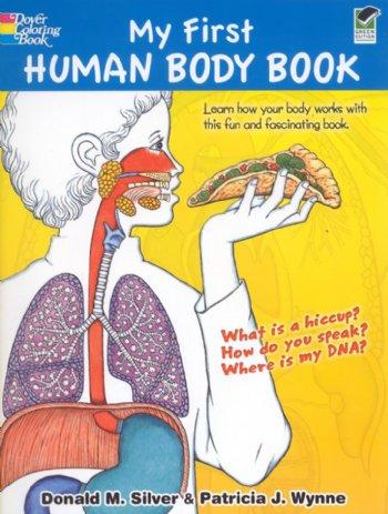 human body coloring book for kids