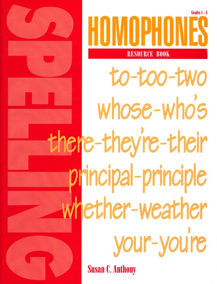 Homophones Resource Book — Nature's Workshop Plus