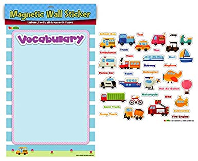 Magnetic Wall Sticker Vocabulary-Occupations, Verbs, Tools, St — Nature ...