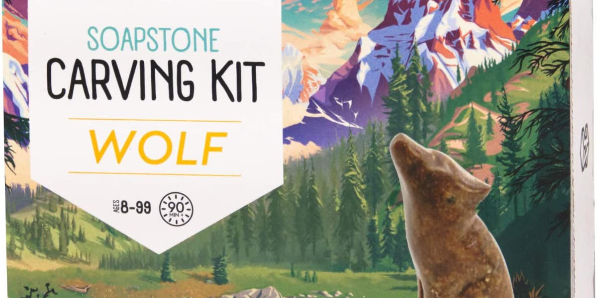 Wolf Carving Kit — Nature's Workshop Plus