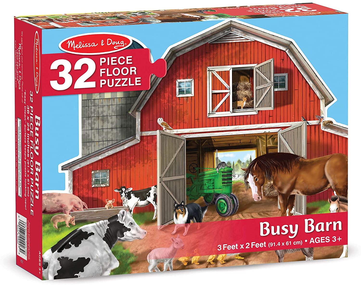 Busy Barn Floor Puzzle — Nature's Workshop Plus