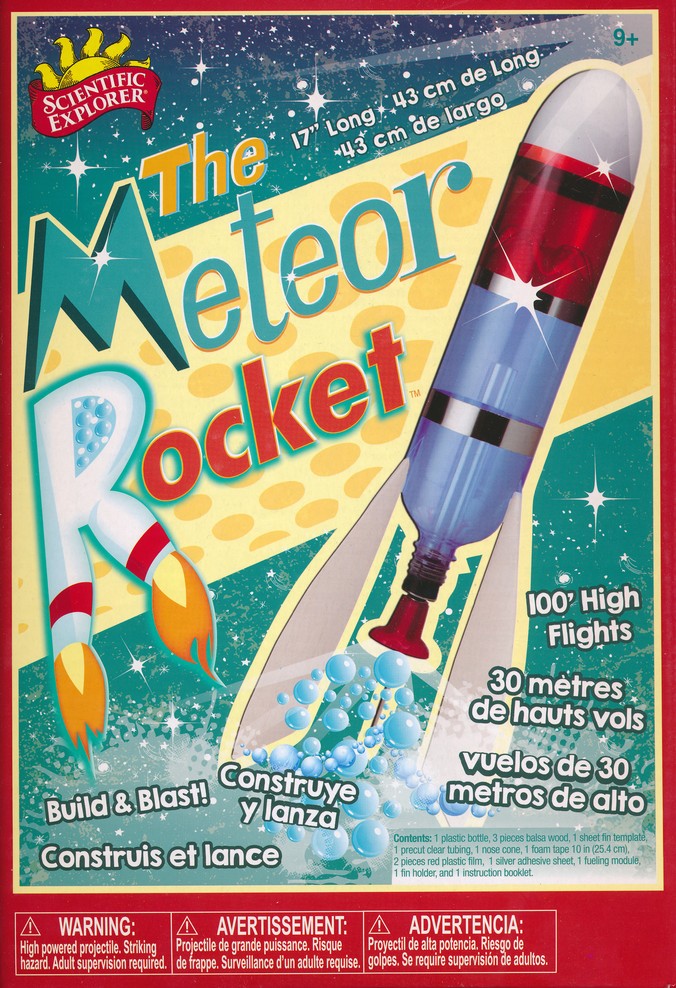 Meteor Rocket - Launch and Learn Science Fun — Nature's Workshop Plus