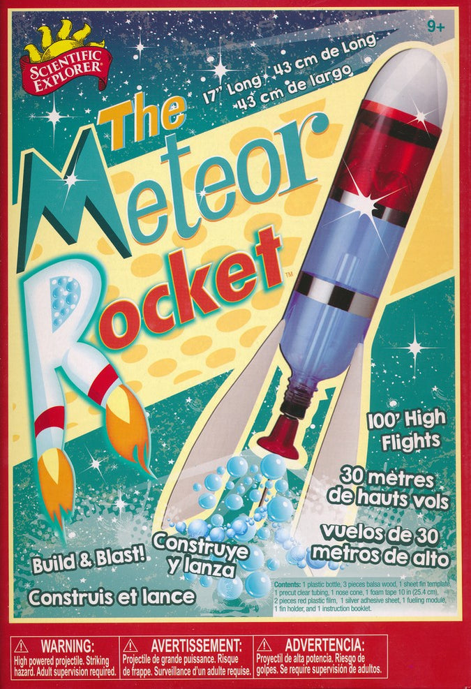 Meteor Rocket - Launch and Learn Science Fun — Nature's Workshop Plus