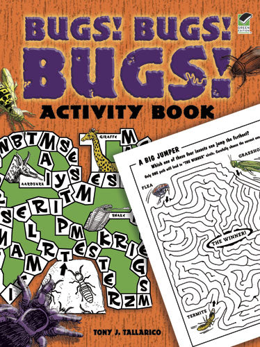 Bugs Bugs Bugs Activity Book | Fun Activities for Kids About Insects ...