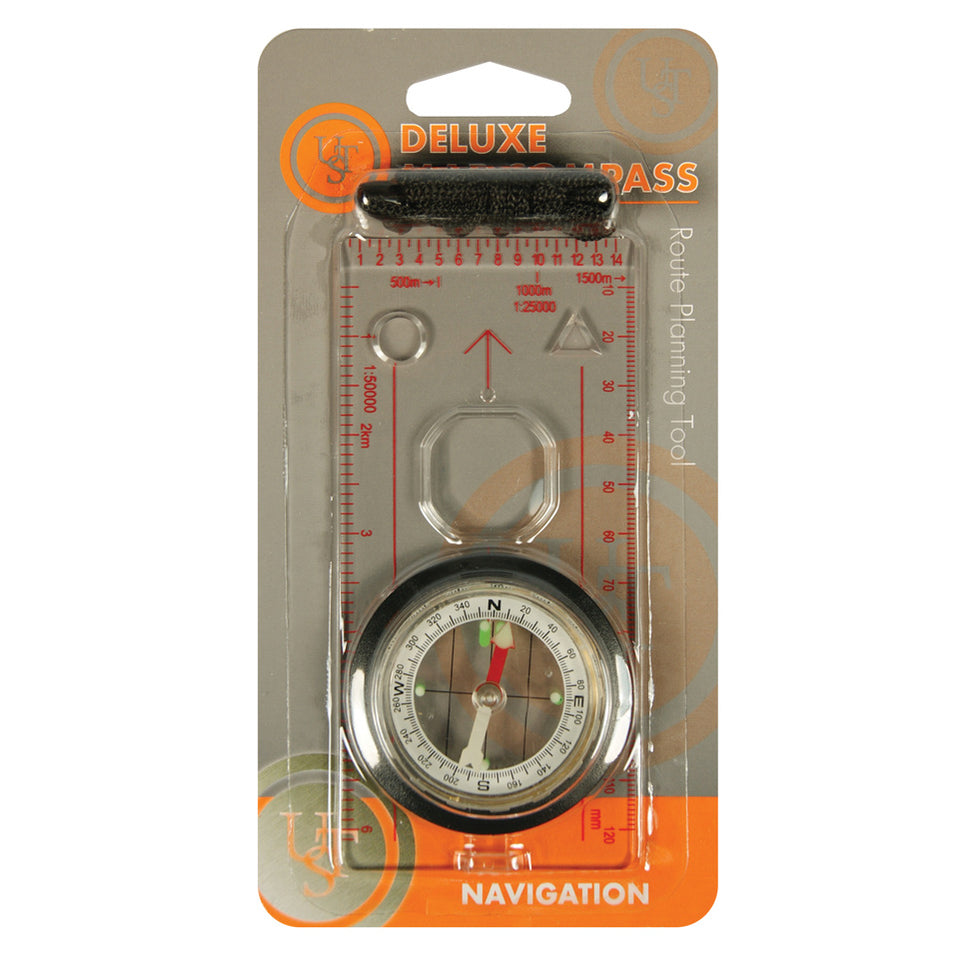 Deluxe Map Compass with Lanyard — Nature's Workshop Plus