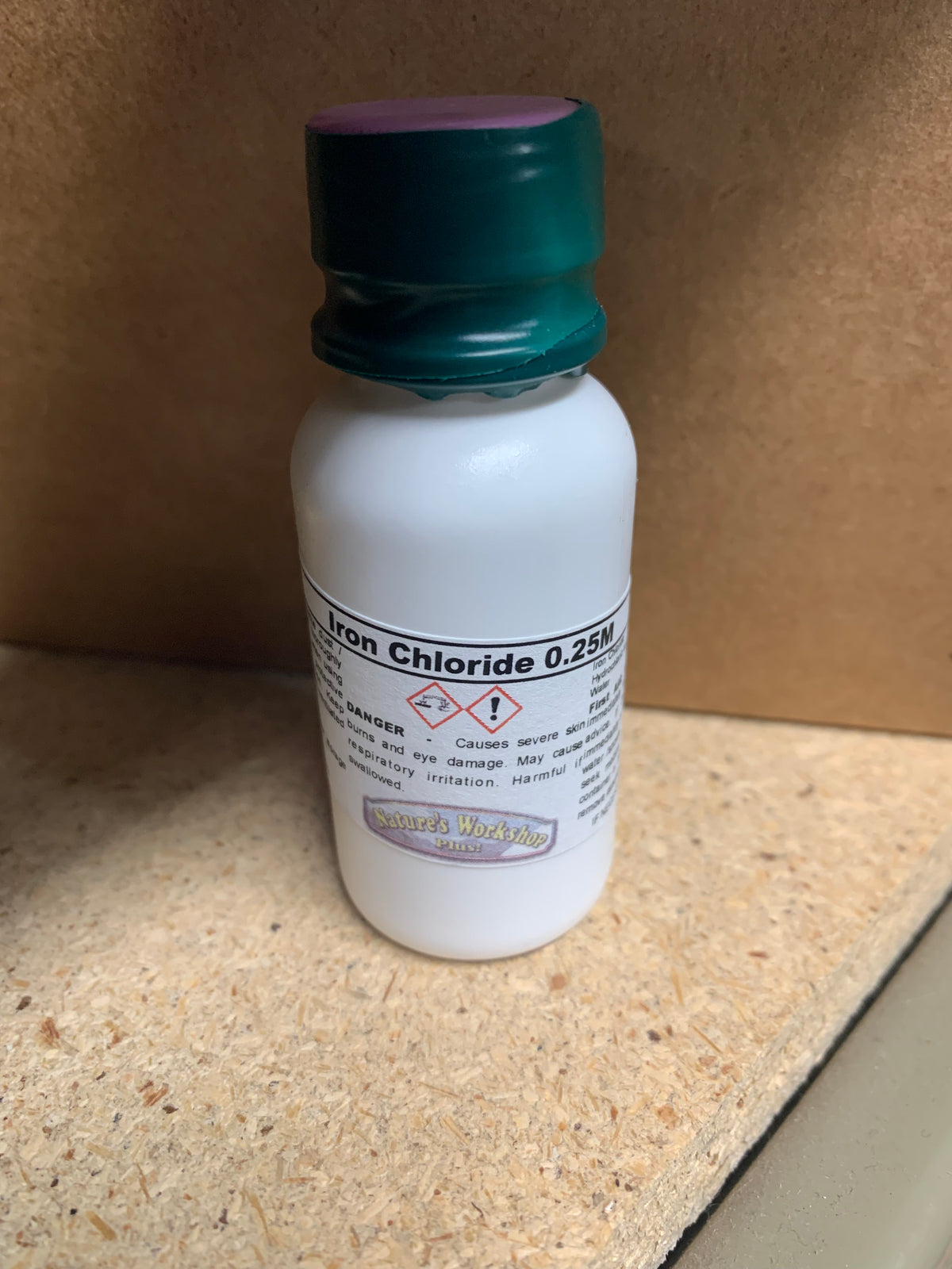 Iron Chloride 0.25M 30ml — Nature's Workshop Plus