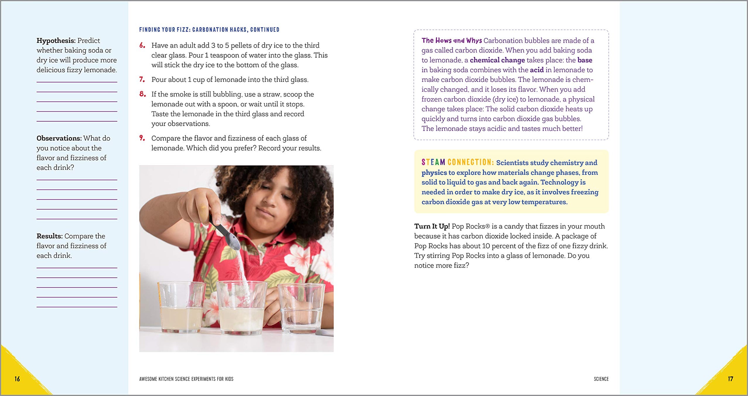 Awesome Kitchen Science Experiments for Kids: 50 Fun STEM Activities ...