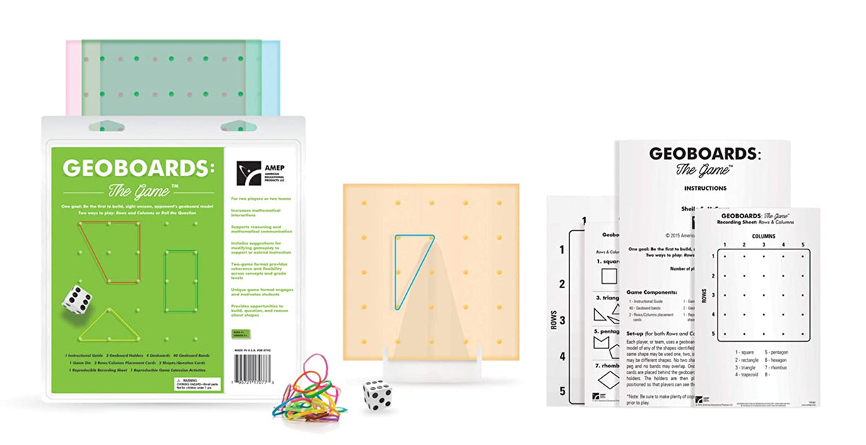 Geoboards The Game - Creative way to learn geometry and spatial ...